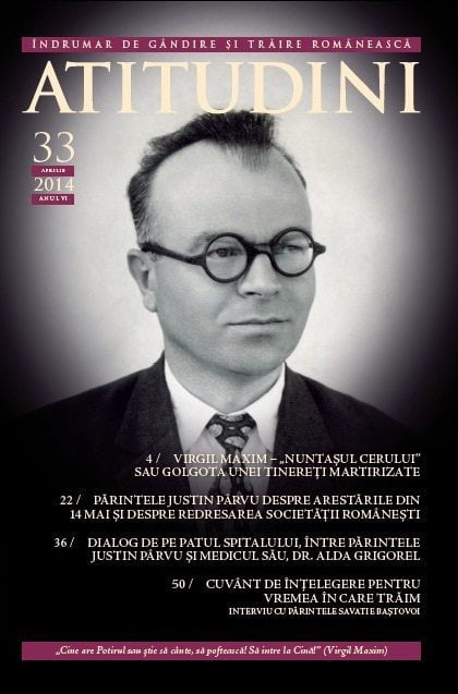 A apărut revista Ortodoxă ATITUDINI, nr. 33 – ATITUDINI – Mănăstirea Paltin